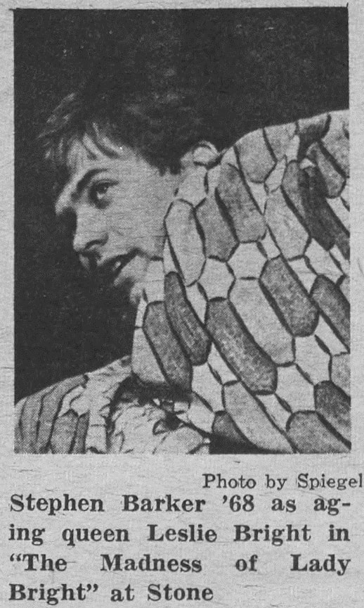 Theatre Review : The Madness Of Lady Bright, 1968